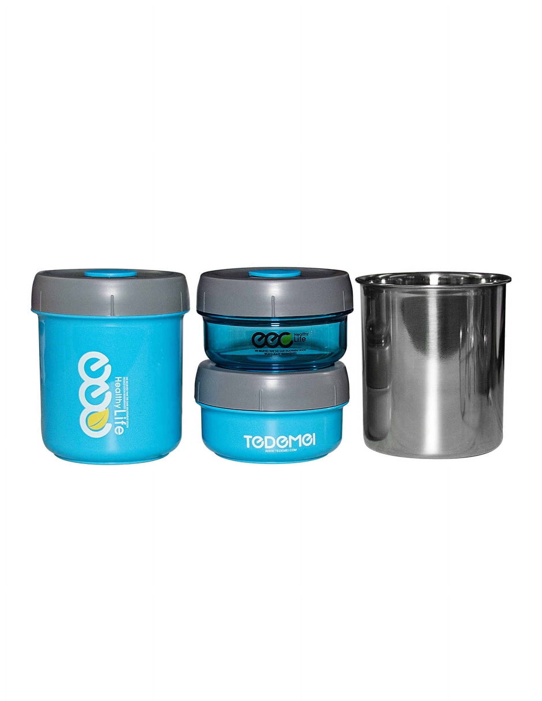 SET DE 3 TOPPERS DE ACERO INOXIDABLE Ideal para el desayuno o comida ...