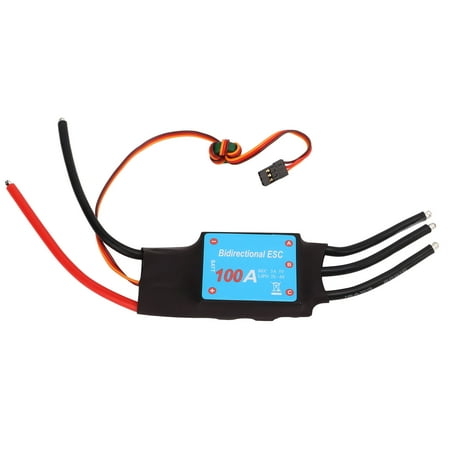 RC Boat Brushless 100A ESC, 2 Way Hydrocooling Electric Speed ...