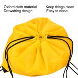 Uxcell Drawstring Bag Oxford Cloth Draw String Sack for Gym Outdoors ...