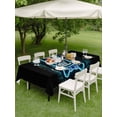 54x80 Inch Outdoor Tablecloth with Umbrella Hole Zipper Rectangle ...