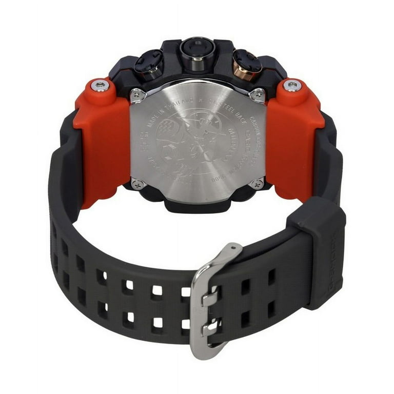 Casio G-Shock Mudman Men's Watch, Orange/Black Resin Strap Casio G-Shock Mudman Men's Watch, Orange/Black Resin Strap