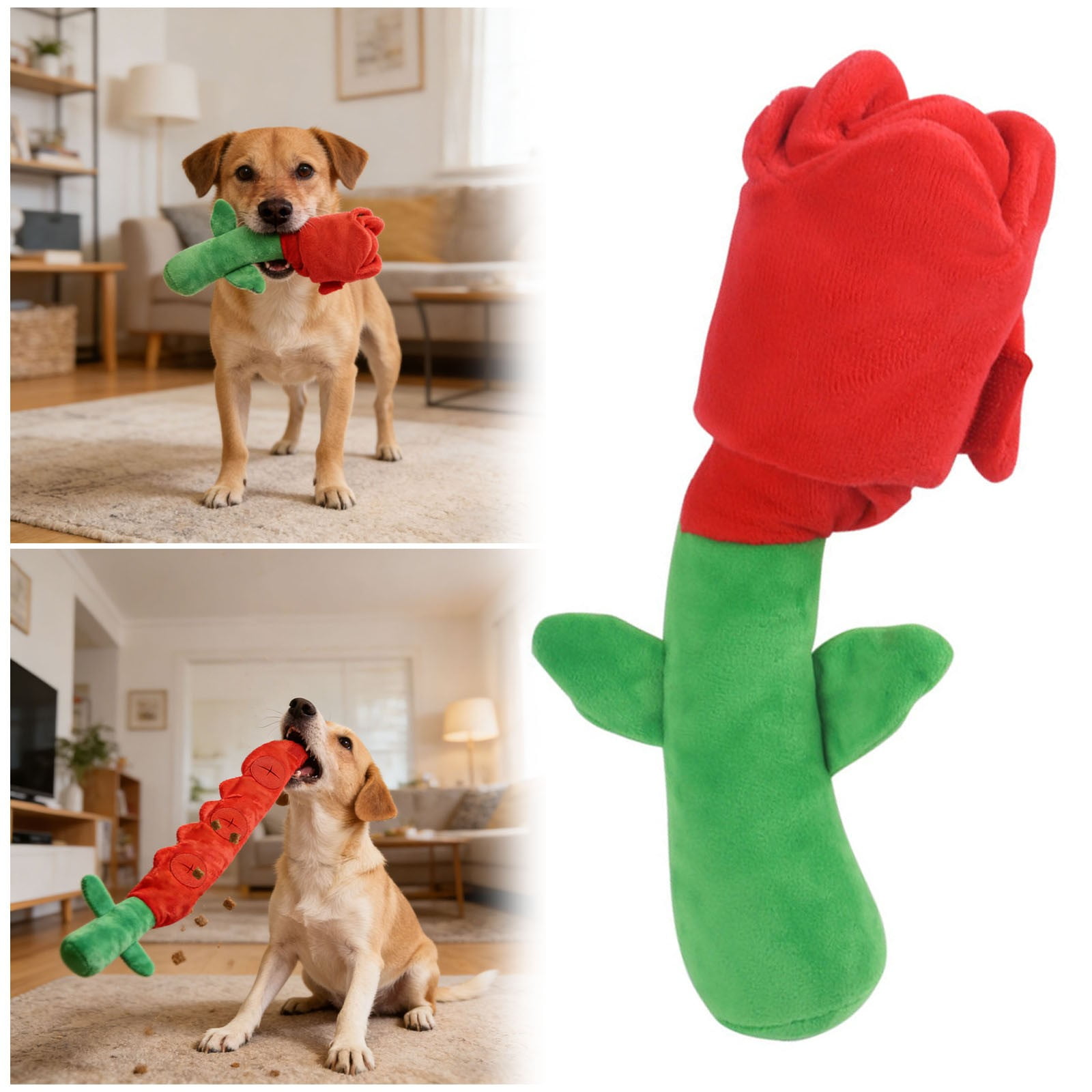 Click here for Vivavault Valentines Day Rose Puzzle Snuffle Mat W... prices