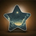 WOBOGO Bright Starry Night LED Star Night Light 0.2 Watt Wall Plug Dusk ...