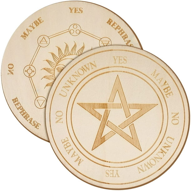 2 Pieces Wooden Pendulum Board with Stars Sun and - Walmart.ca