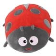 Giant Ladybug and Bee Plush Figurine 16 Inch Soft Insect Stuffed Doll ...
