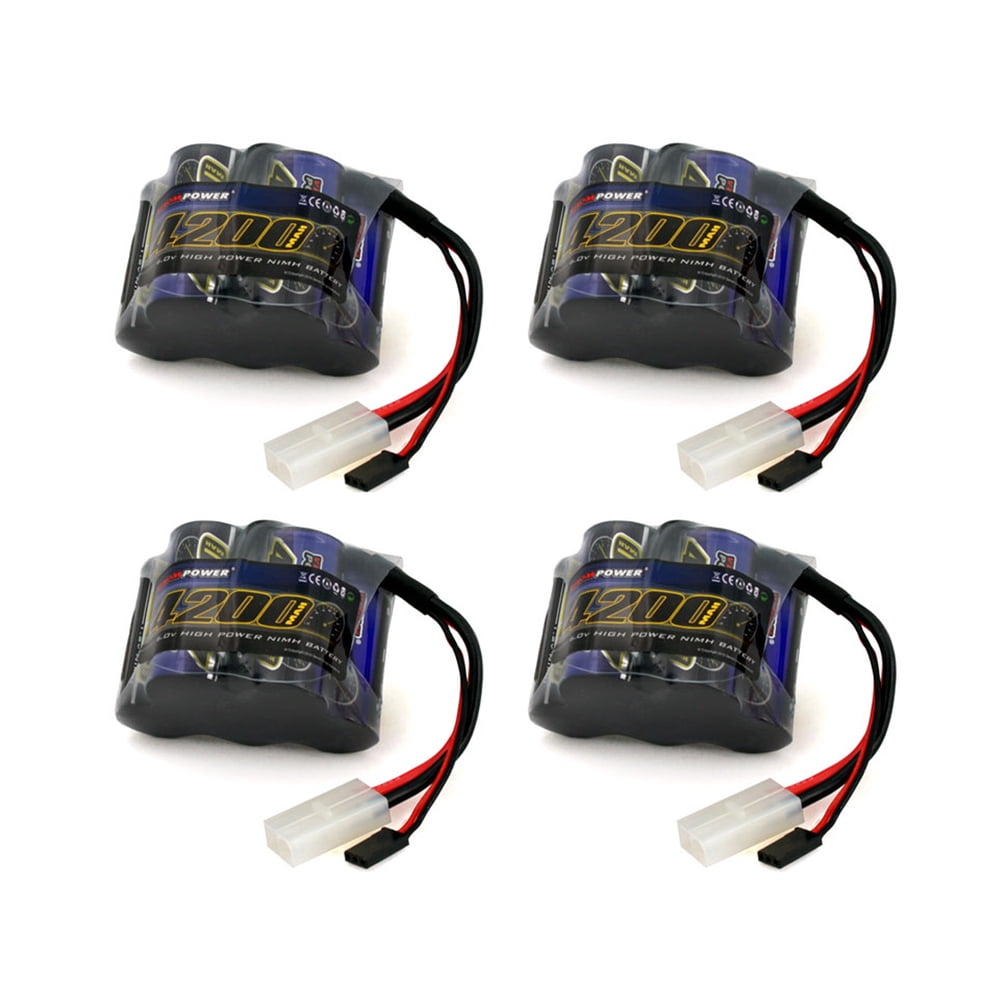 Venom 6v 4200mAh 5-Cell Hump Receiver NiMH Battery for HPI Baja x4 ...