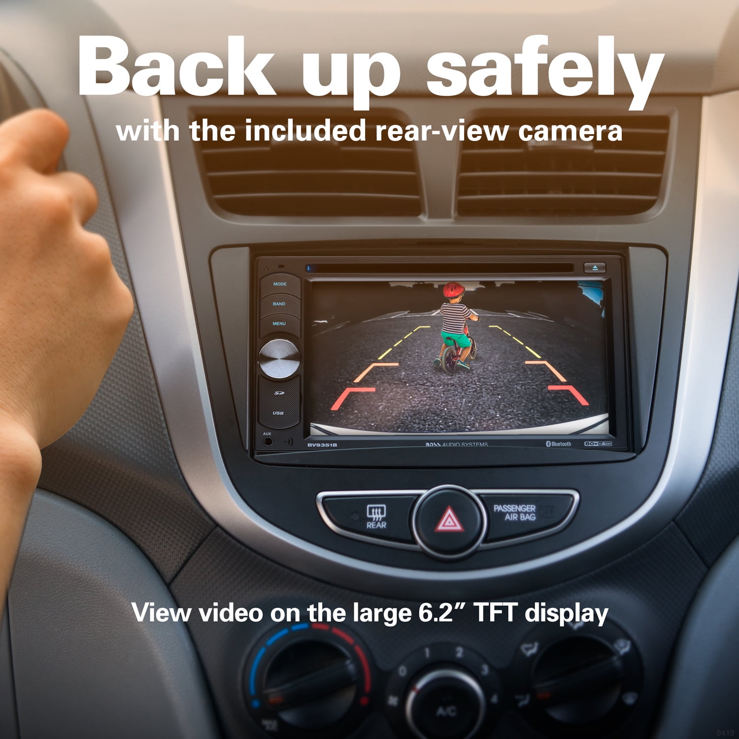 BOSS Audio Systems BVB9351RC Car Audio Stereo System – 6.2 Inch Double ...