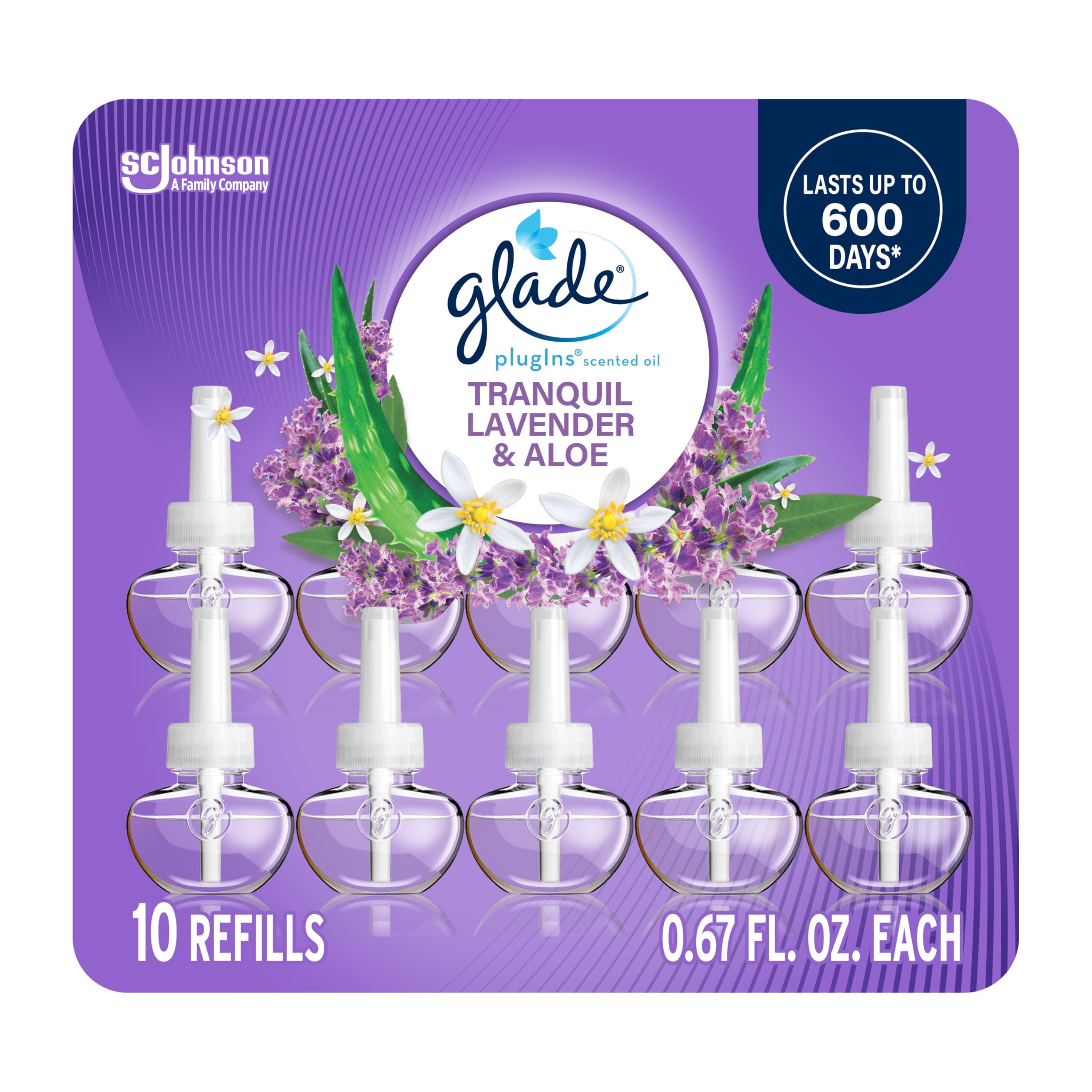 Recambios Glade Plugins para ambientador Tranquil Lavender & Aloe ...