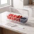 Ice Chilled Condiment Caddy, Chilled Condiment Containers Server with ...