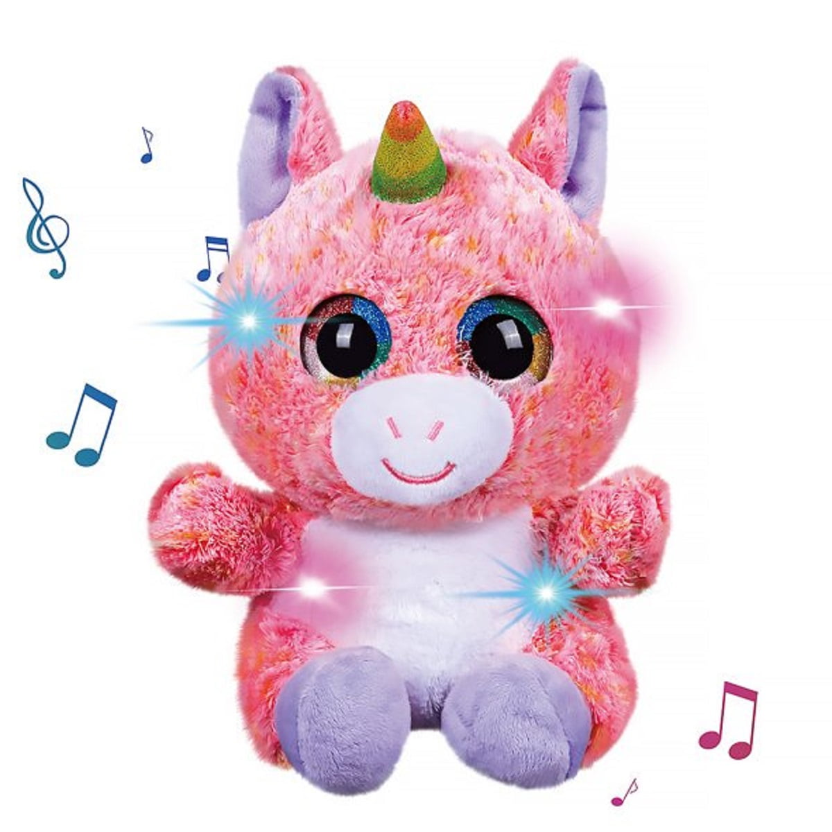 LED Light Bear up Bear Plush Toy, Creative Night Light & Bedtime Music ...