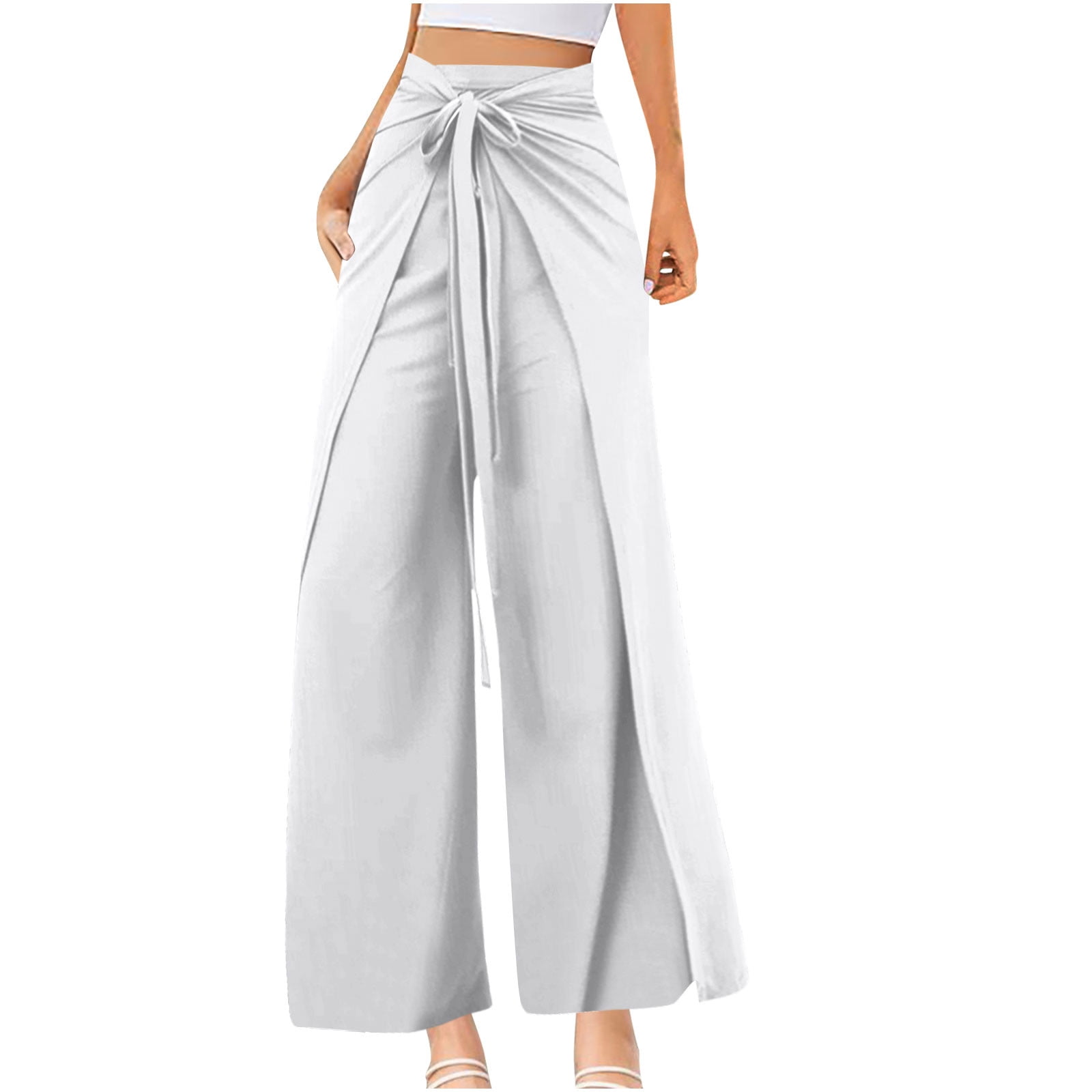 Click here for Biudgviw Womens Wide Leg Pants Trendy High Waisted... prices