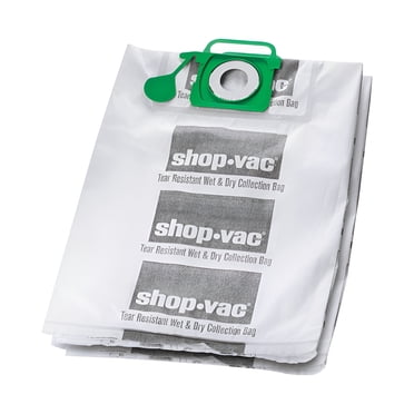 Shop-Vac Hippo Disposable Filter Bags, 5/Pack - Walmart.com