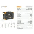 PECRON E500LFP 576Wh/600W Portable Power Station, UPS Function APP ...