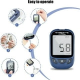 SUWU Blood Glucose Monitor Kit, Blood Glucose Meter Glucometer Kit ,50 ...