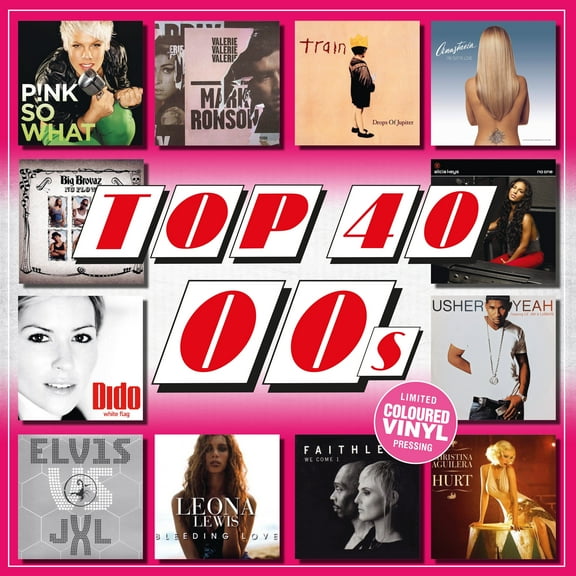 Various Artists - Top 40 Number 1 Hits / Various - 140-Gram Colored ...