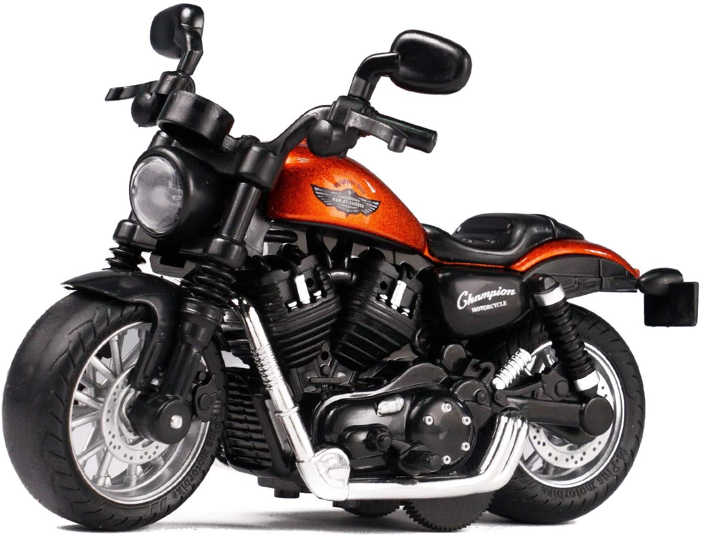 Mini Toy Motorcycle - Pull Back Toy Cars with Sound and Light Toy,Toy ...