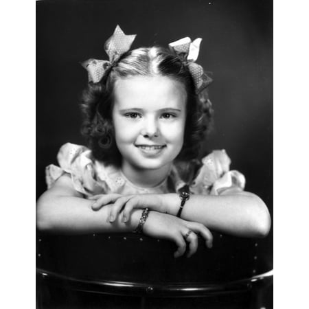Joan Carroll Showing Her Smile in a Classic Portrait Photo Print (8 x ...