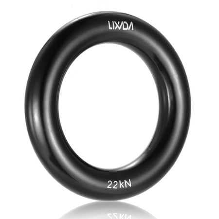 Lixada Outdoor Rappelling Ring 22KN Rock Mountain Climbing O-ring ...