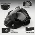 Detachable Full Face Goggle Mask, Anti-Fog Protective Face Shield and ...