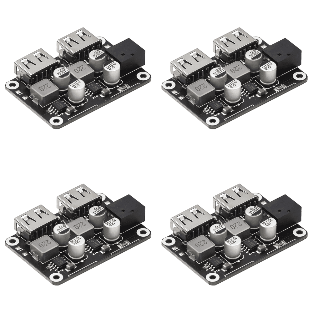 Convertidor Buck USB Dual Módulo Reductor Carga Rápida QC 3.0 para ...