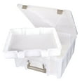 ArtBin Super Satchel Box, Double Deep with Lift Out Tray & Dividers ...