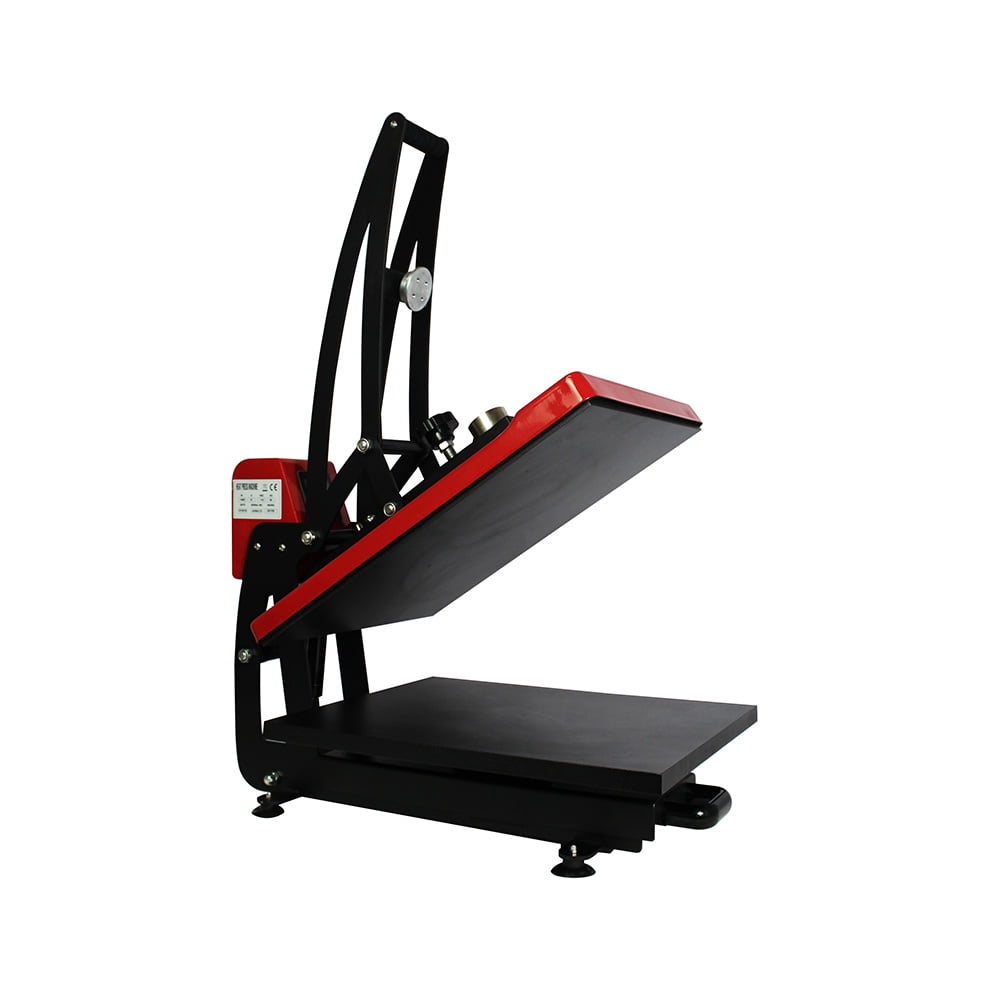 Qomolangma 16in x 20in Clamshell Auto Open Heat Press Machine Vertical ...