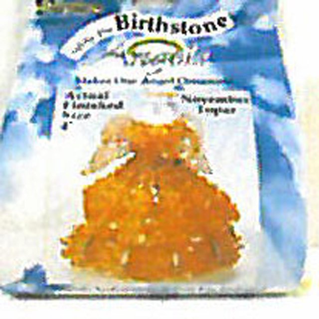 Safety Pin Angel Bead Kit and Crafts: November/ Topaz - Walmart.com