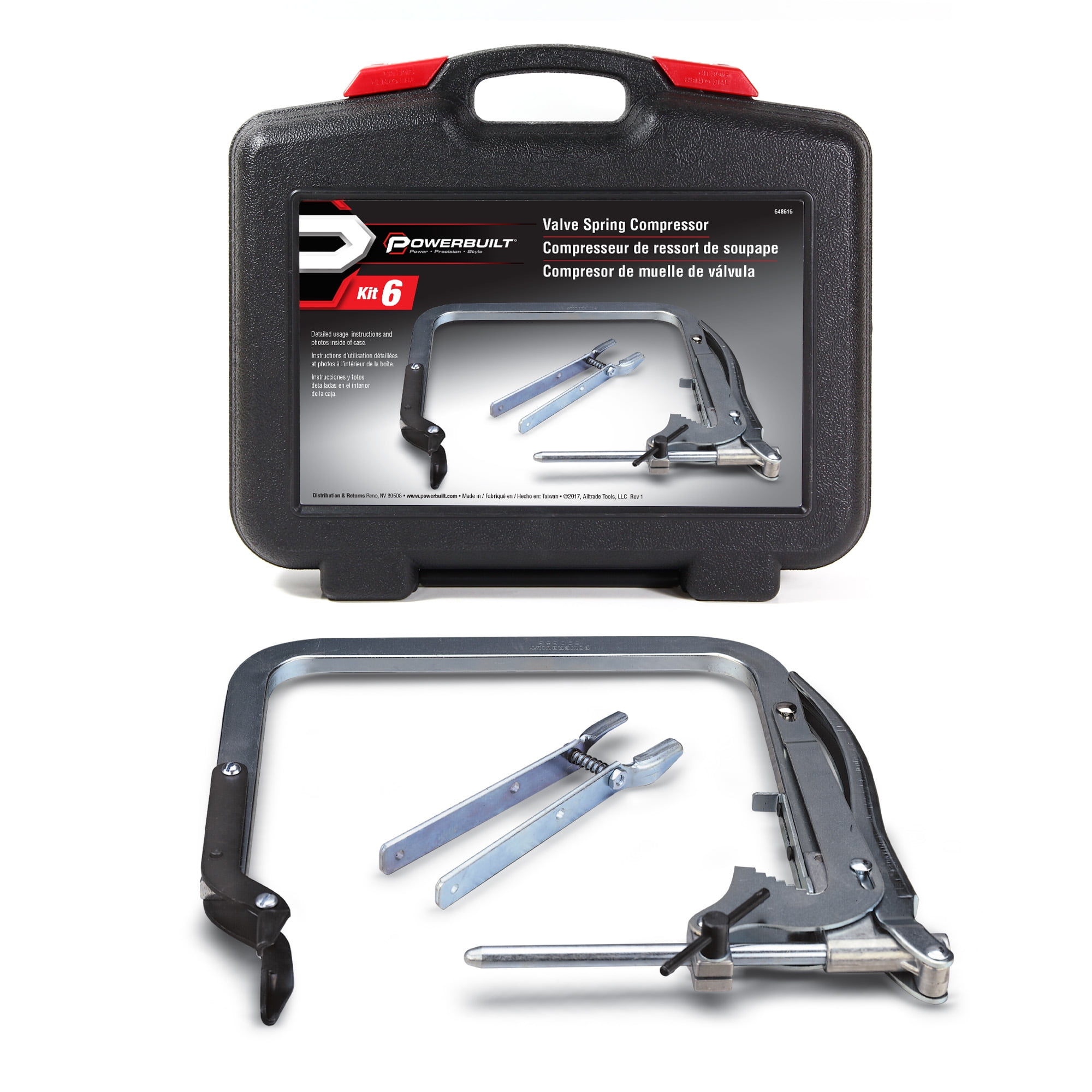 Powerbuilt Valve Spring Compressor - 648615 - Walmart.com