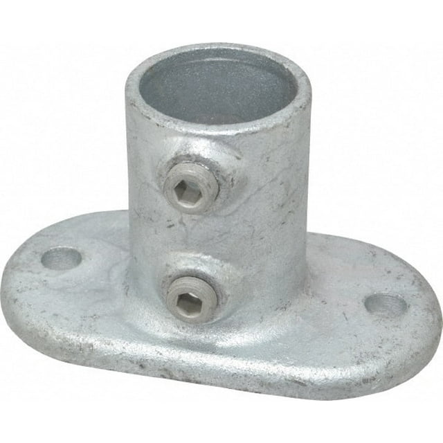 Kee 1-1/2" Pipe, Railing Flange, Malleable Iron Flange Pipe Rail ...