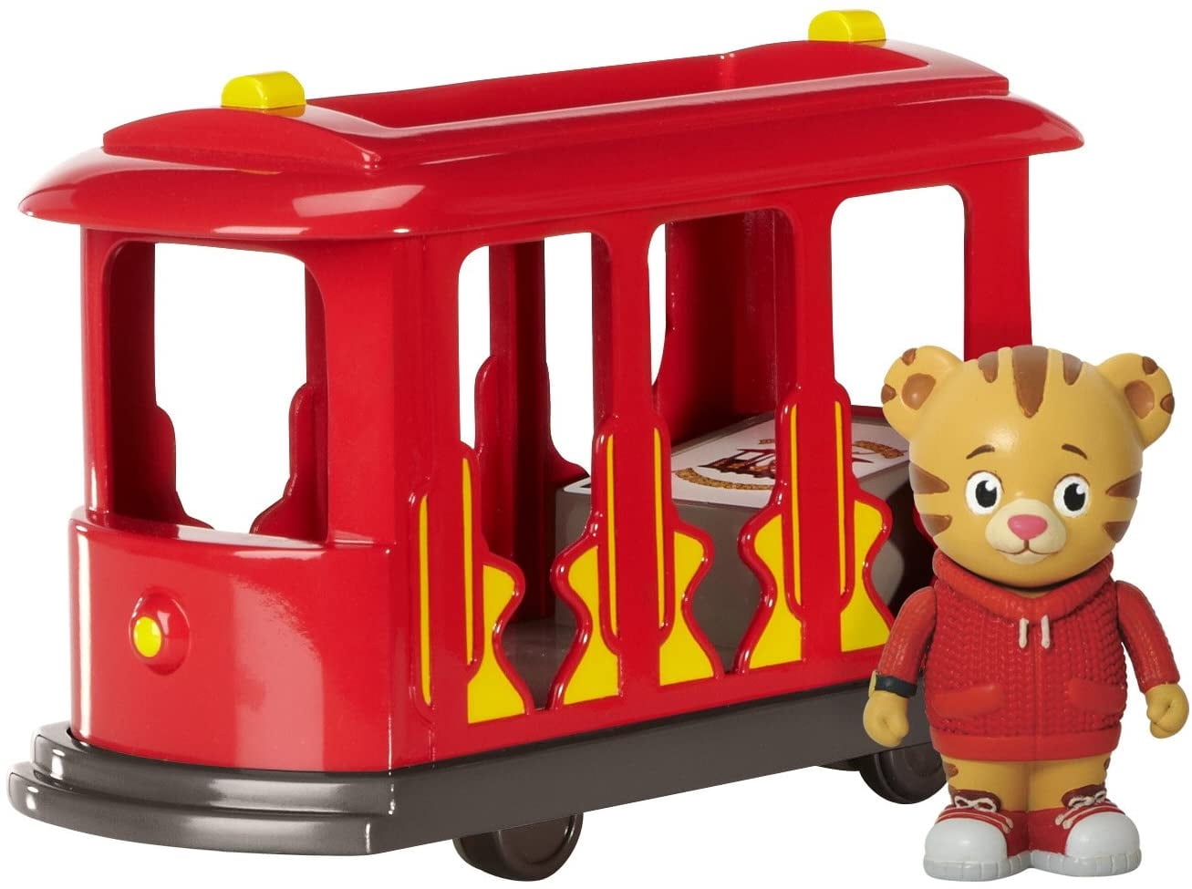 Daniel Tiger's Neighborhood Trolley con Daniel Tiger Figure, Daniel ...