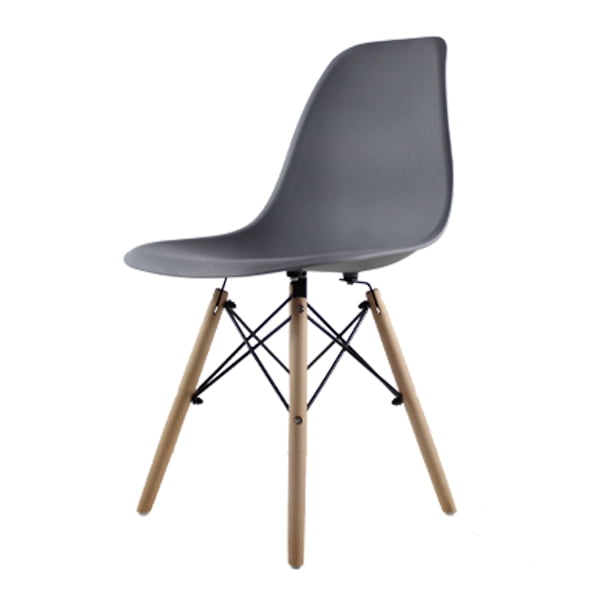 Silla de Hogar Eames Gris Mundo In Hogar | Walmart en línea