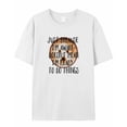 Cartoon Coffee Graffiti T Shirts for Women Short Sleeve Cotton Crewneck ...