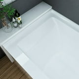 Eviva Nova Alcove 60 in. Acrylic Bathtub with Left Hand Drain - Walmart.com