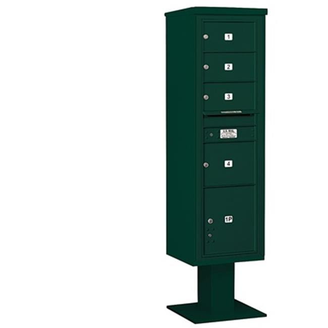 Salsbury Salsbury 4C Pedestal Mailbox Includes 13 Inch High Pedestal ...