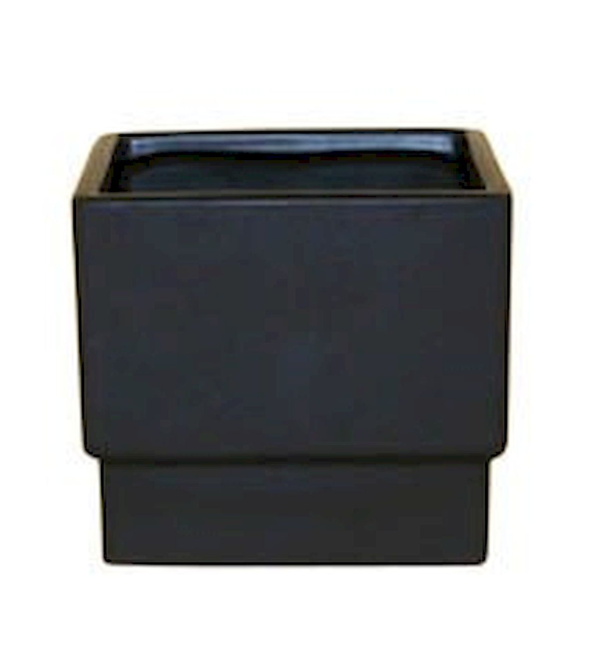 Matte Black Square Planter - Walmart.com