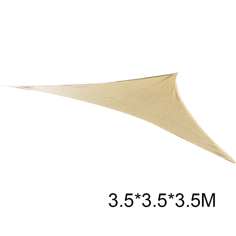 Sun Shade Sail UV Blocks Sand Triangular Shade Sail Awning Durable ...