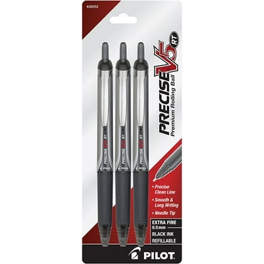 Pilot Precise V7 RT Retractable Rollerball Pens Fine Point Black Ink ...