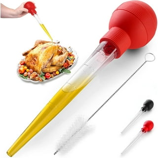 U-Taste 1.5oz Angled Turkey Baster - 228.2℉ Heat Resistant Food Grade ...