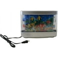 "Dependable Industries Realistic Aquarium Lamp, Moving Tropical Fish ...