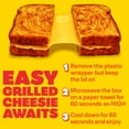 Lunchables Crispy Grilled Cheesies, Original American Cheese Sandwich ...