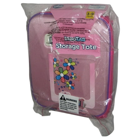 InnoTab V. Reader Pink On The Go Flowers Travel Storage Tote - (Damaged ...