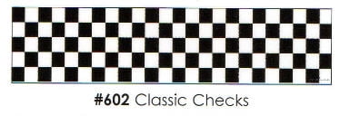 Classic Checks 3 Strips Edible Frosting Photo Cake Border Decoration ...
