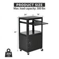 Dextrus AV Presentation Cart Stand for Video Projector, TV, Printers ...