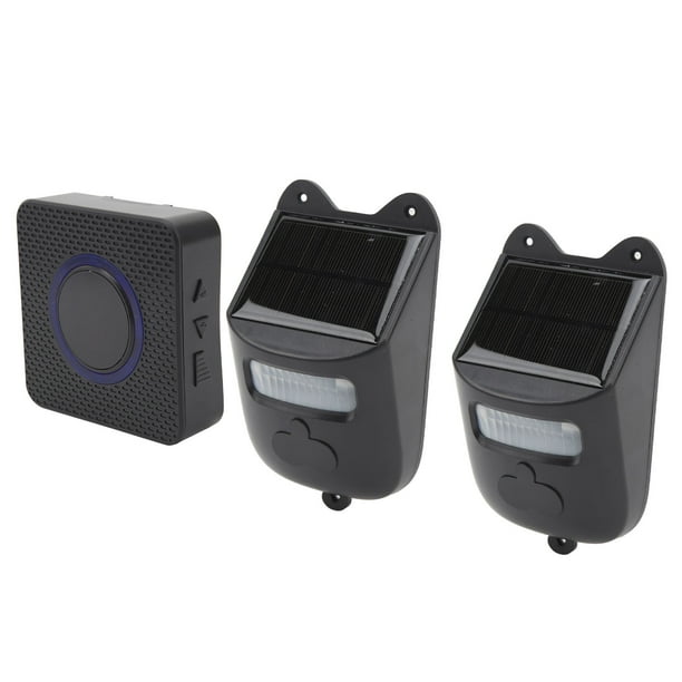 Solar Driveway Alarm Infrared Sensor Door Bell,Solar Wireless Driveway ...