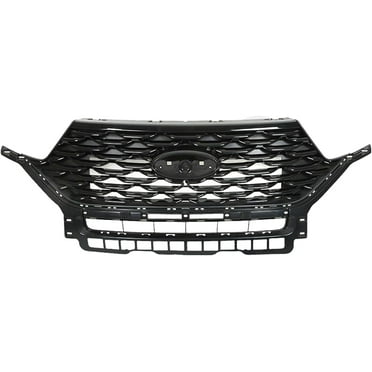 labwork Front Bumper Grille Glossy Black Replacement for 2021 2022 GMC ...