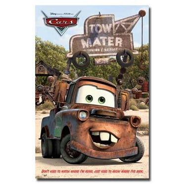 Cars - Disney / Pixar Movie Poster (Characters: Lightning Mcqueen ...