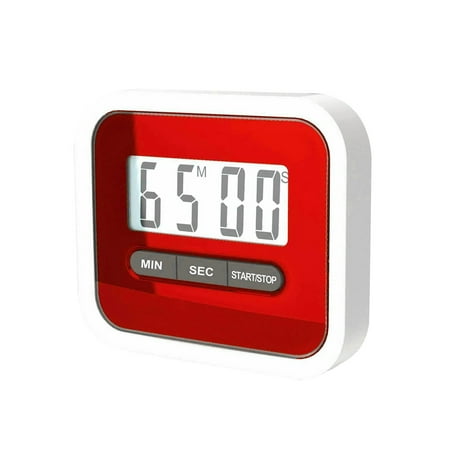 Kitchen Timer Digital Countdown Cooking Timer Portable ABS Plastic ...