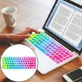 Jiandong keyboard skin Universal Gradient Laptop Keyboard Cover ...
