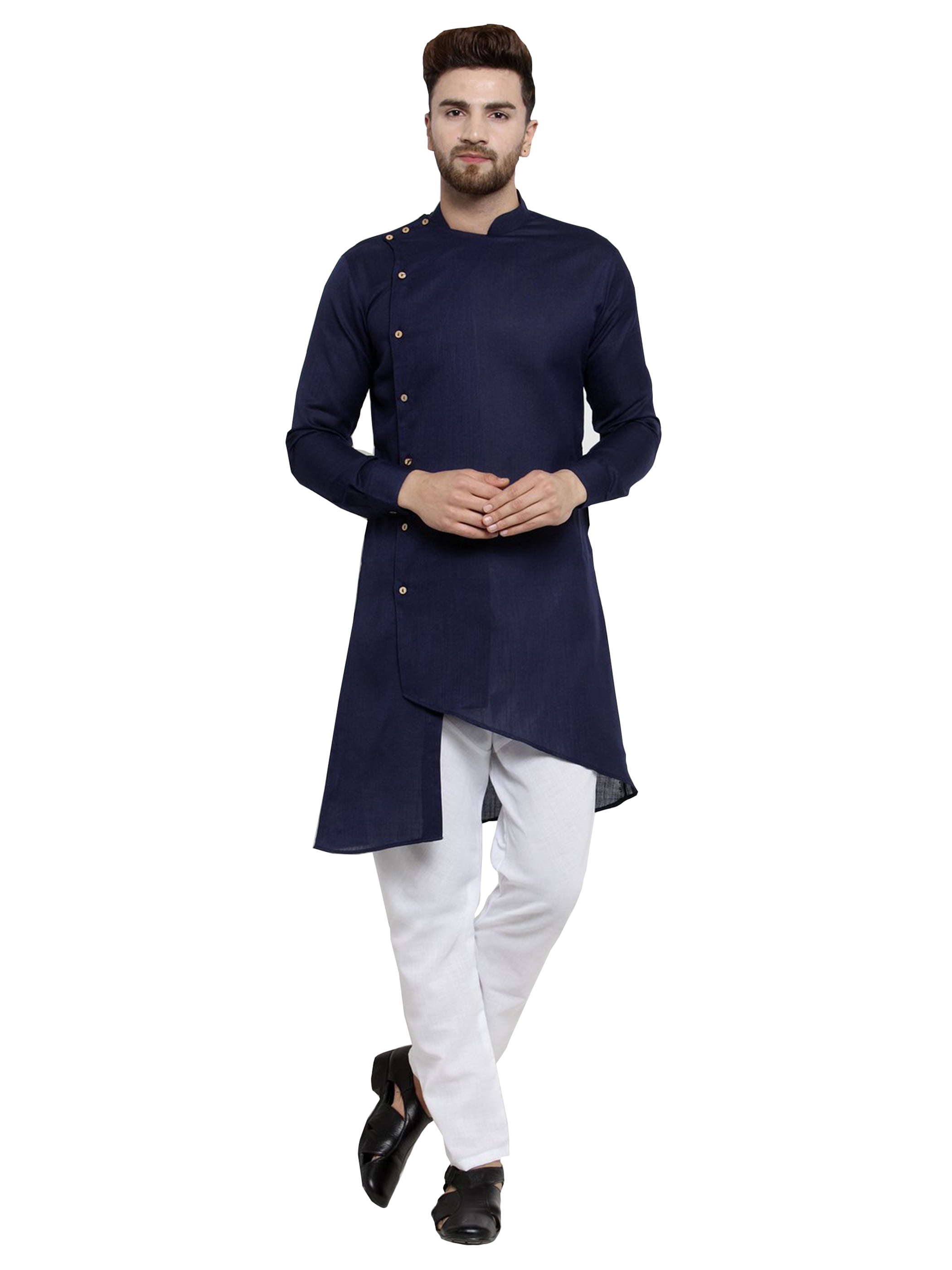 ELINA FASHION Men's Indian Cotton Kurta Pajama || Designer Kurta ...