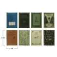 Creative Co-Op Set of 8, 5.25"H Book Box - Walmart.com